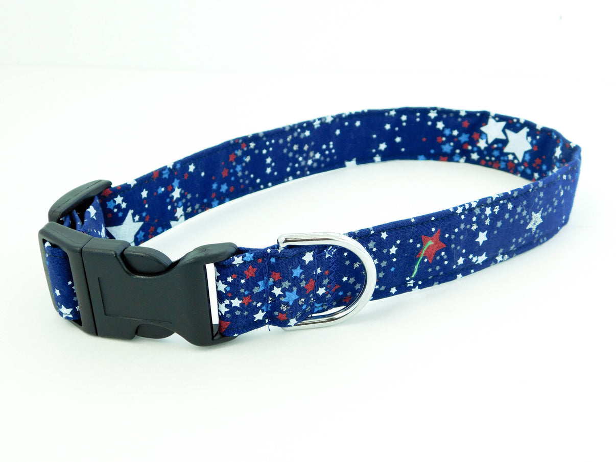 Navy Blue Stars Dog/Cat Collar – Charlotte's Pet